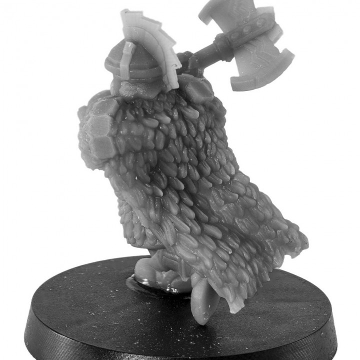 3D Printable Dain Ironfoot, king dwarf by Empire Miniatures
