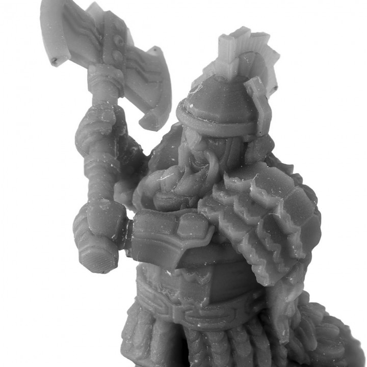 3D Printable Dain Ironfoot, king dwarf by Empire Miniatures