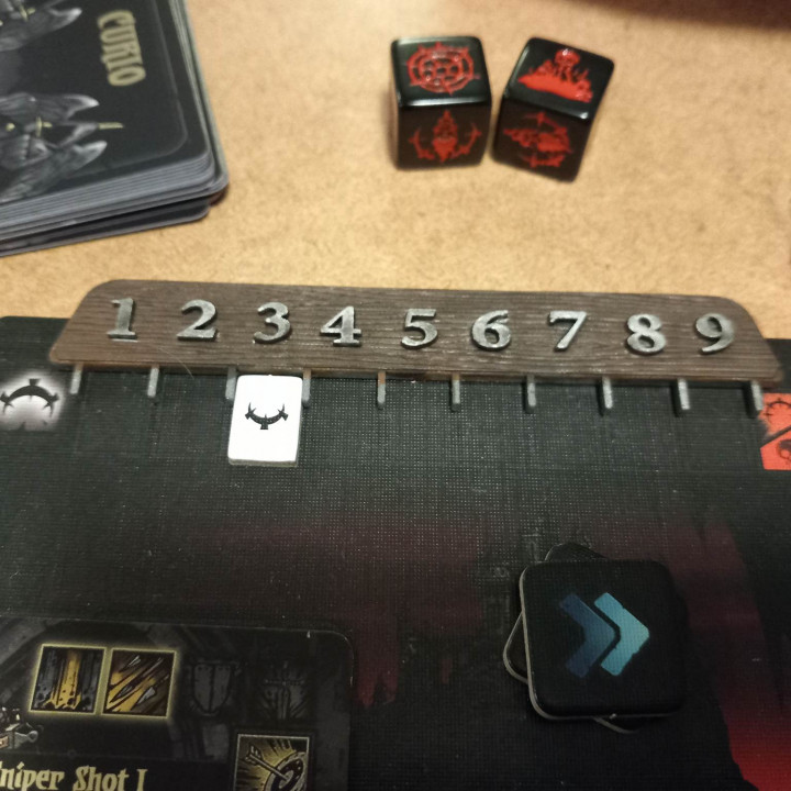 3D Printable Darkest Dungeon Stress Bar by Robin Cailum