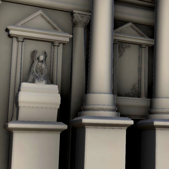 3D Printable Gothic sanctuary - Middle Age SAGA Medieval Fantasy ...