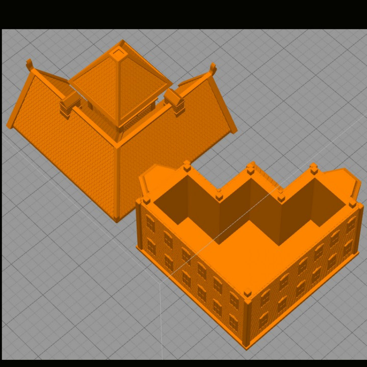 3D Printable Gothic house 13 - Middle Age SAGA Medieval Fantasy ...