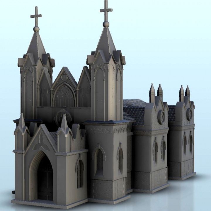 3D Printable Gothic pack - Middle Age SAGA Medieval Fantasy Building ...