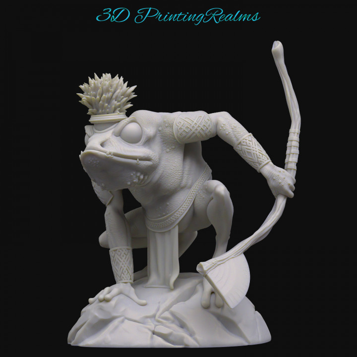 3D Printable Frog assassin by 3DprintingRealms