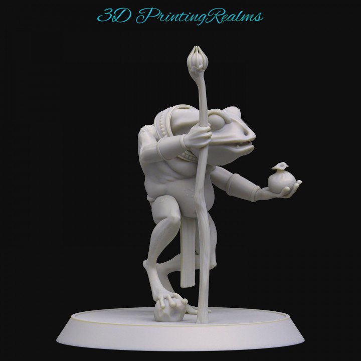 3D Printable Frog merchant by 3DprintingRealms