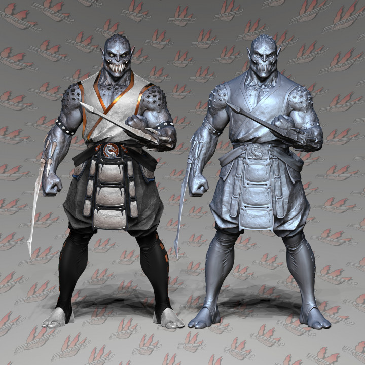 3D Printable BLADEFIGHTER by Alex