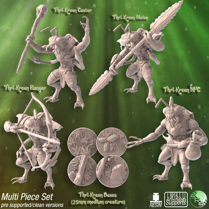 3D Printable Insectoid Ambush All-In Pledge by SRS Studios