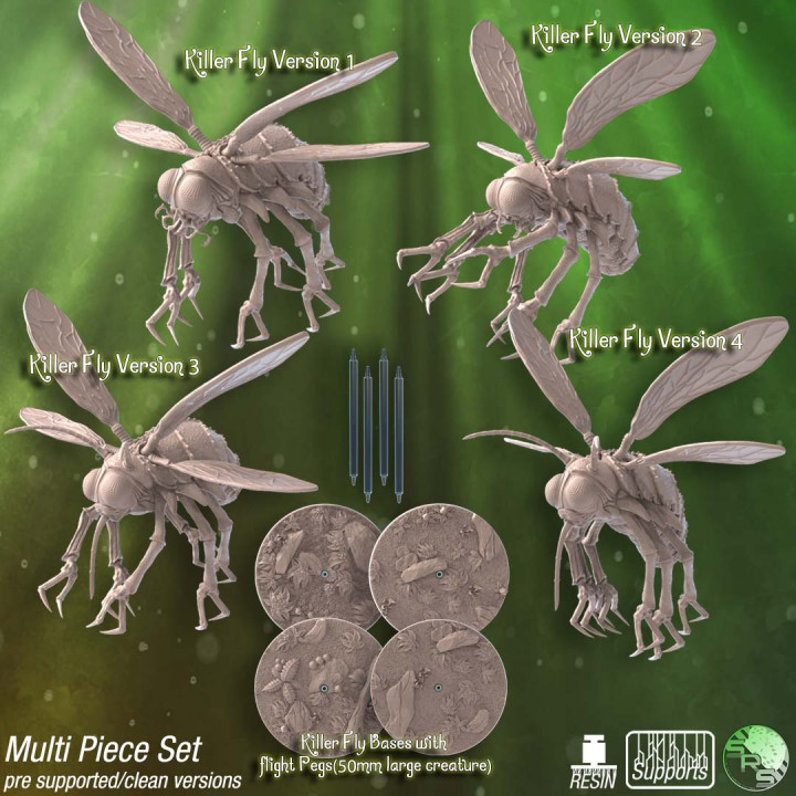 3D Printable Insectoid Ambush All-In Pledge by SRS Studios