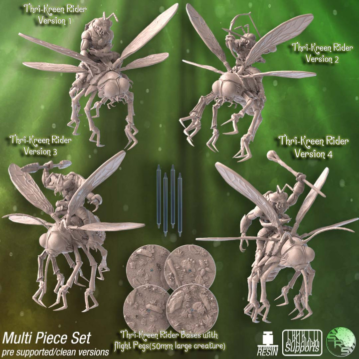 3D Printable Insectoid Ambush All-In Pledge by SRS Studios
