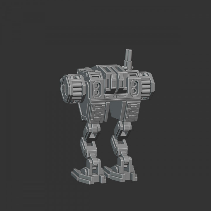 3D Printable Mech HM44 - Moving Joints by TheSurrealFactory