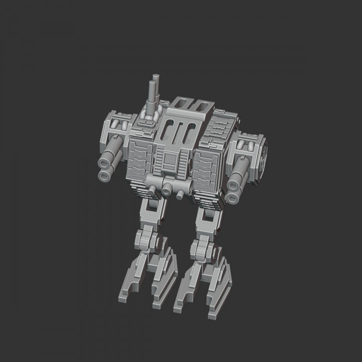 3D Printable Mech HM44 - Moving Joints by TheSurrealFactory