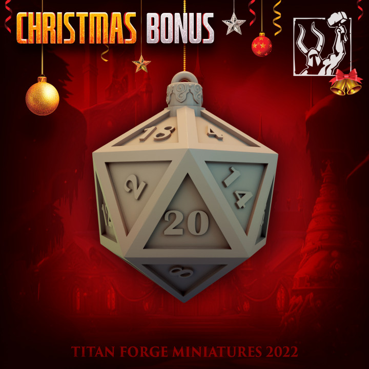 3D Printable Christmas Tree Decoration Bundle (Sets 1-3) by Titan Forge ...