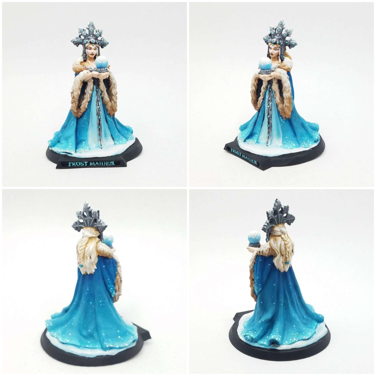 3D Printable Elf - Frost Elf Queen by Moonlight Minis- Christine Van Patten