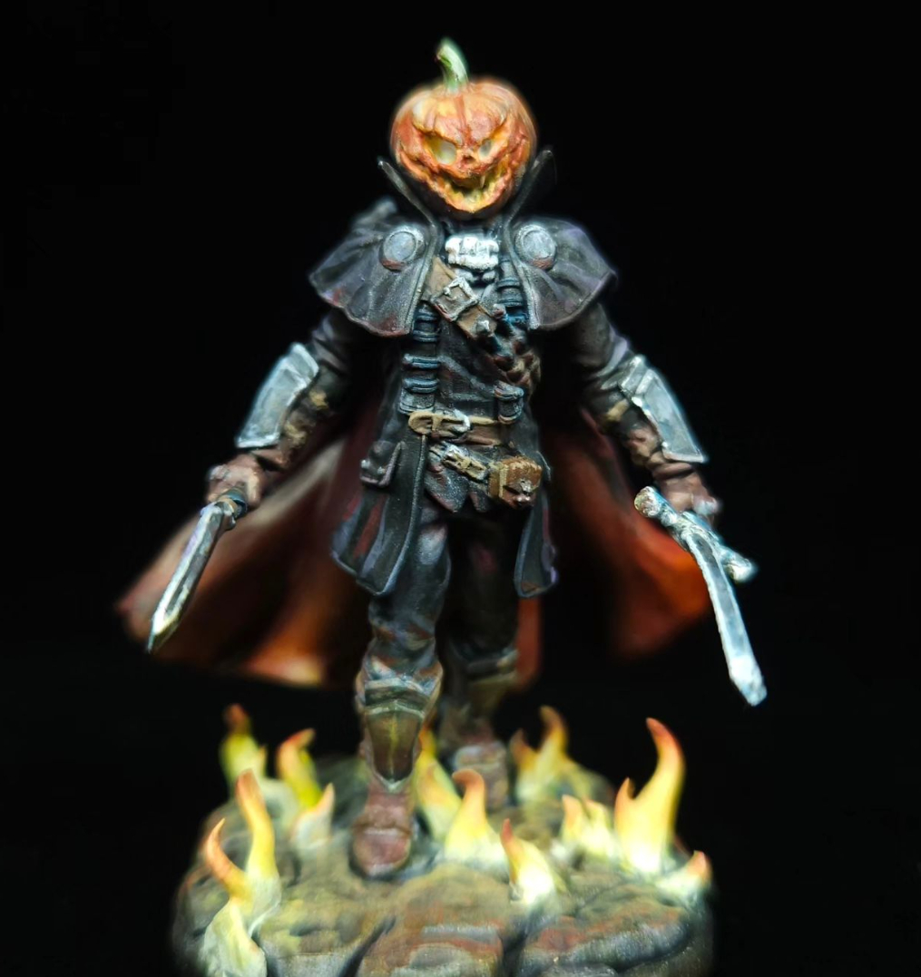3D Printable Paolo Dvorga - Headless Horseman (Pose 2) by Ronin Arts ...