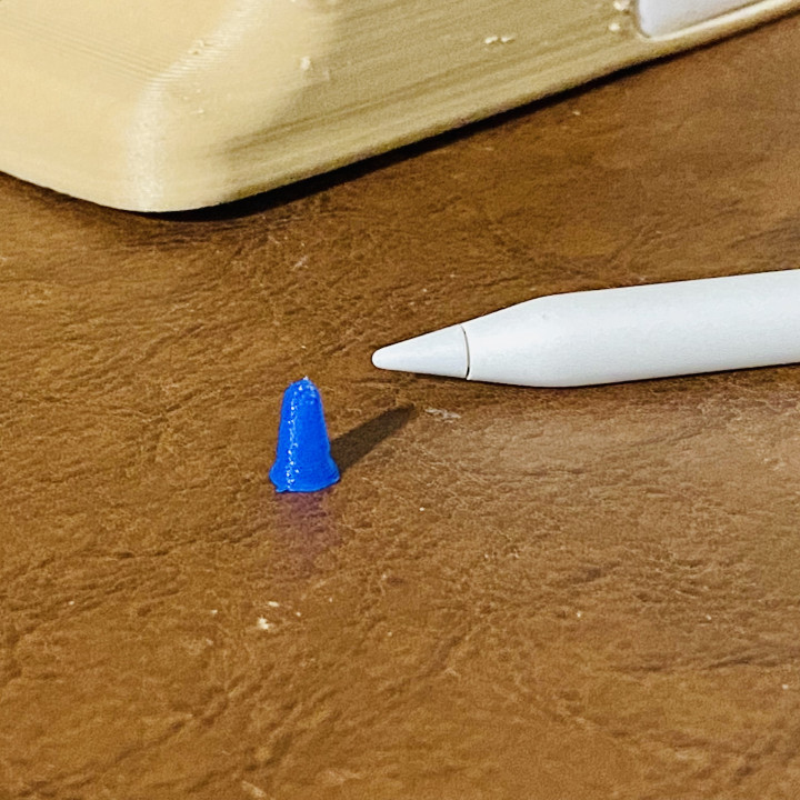 3D Printable FLEXIBLE APPLE PENCIL TIP by Lazy Bear