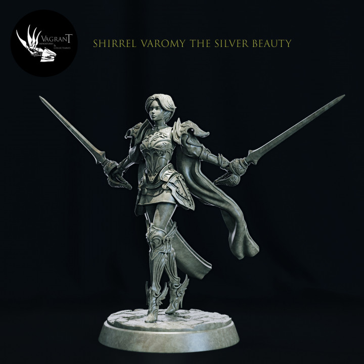 3D Printable Shirrel Varomy The silver beauty by Vagrant Miniatures