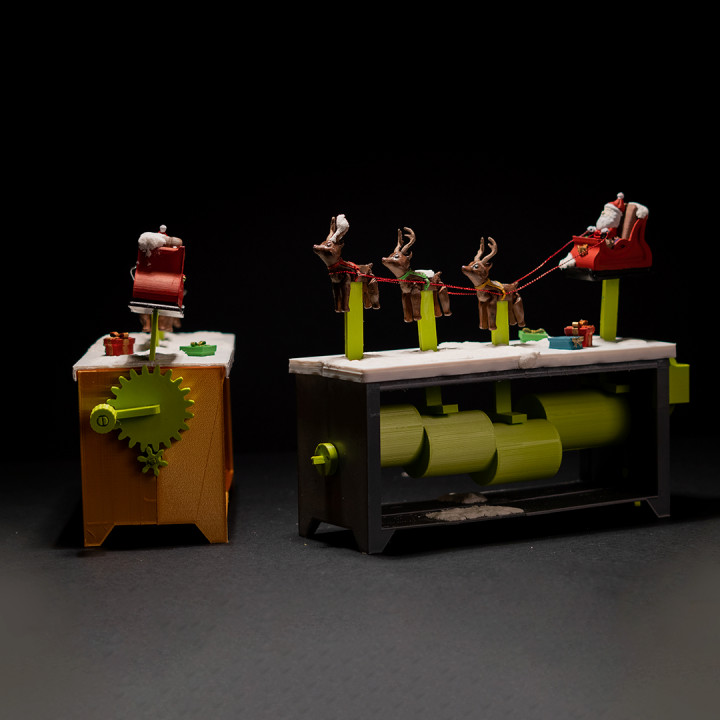 3D Printable Automato Sleigh by Stlflix