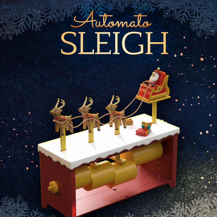 3D Printable Automato Sleigh by Stlflix