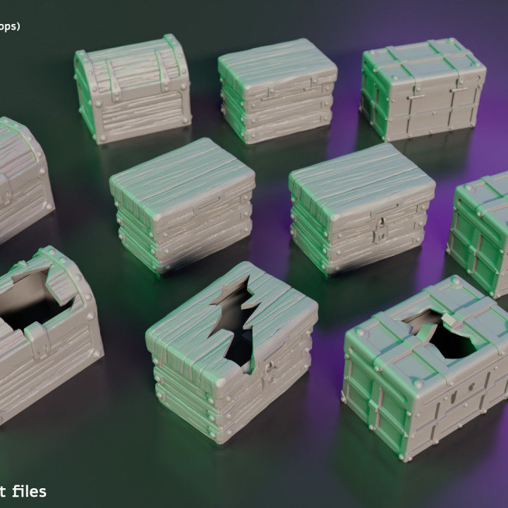 3D Printable Surprise chests ! Customable design and content by Suhland ...