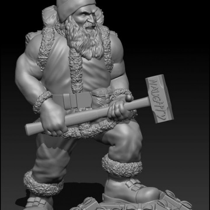 3D Printable Sgt. Nick Saint by Mad Robot Miniatures