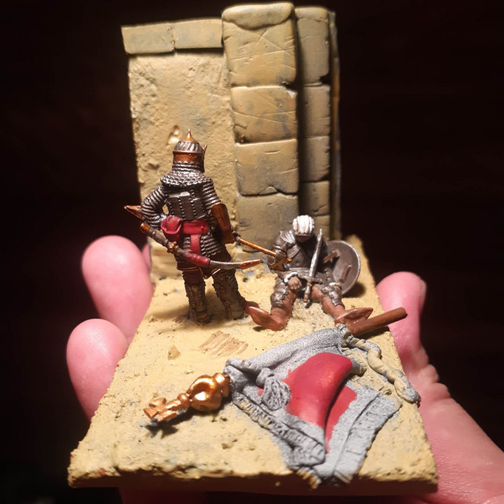 3D Printable Ottoman sipahi and Aragonese mercenary by MGMoogii