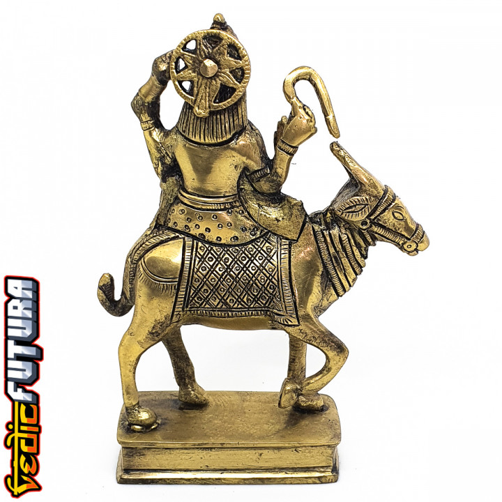 3D Printable Saturn 'Shani' - God of Karma by VedicFutura