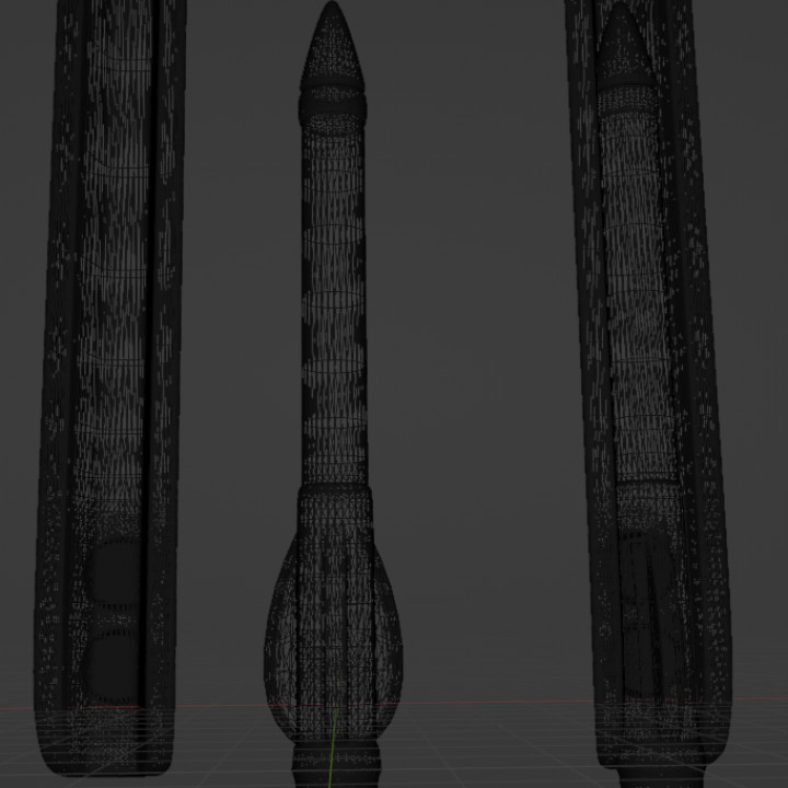 3D Printable Tonga 통아 - Korean Arrow Guide by Jovey