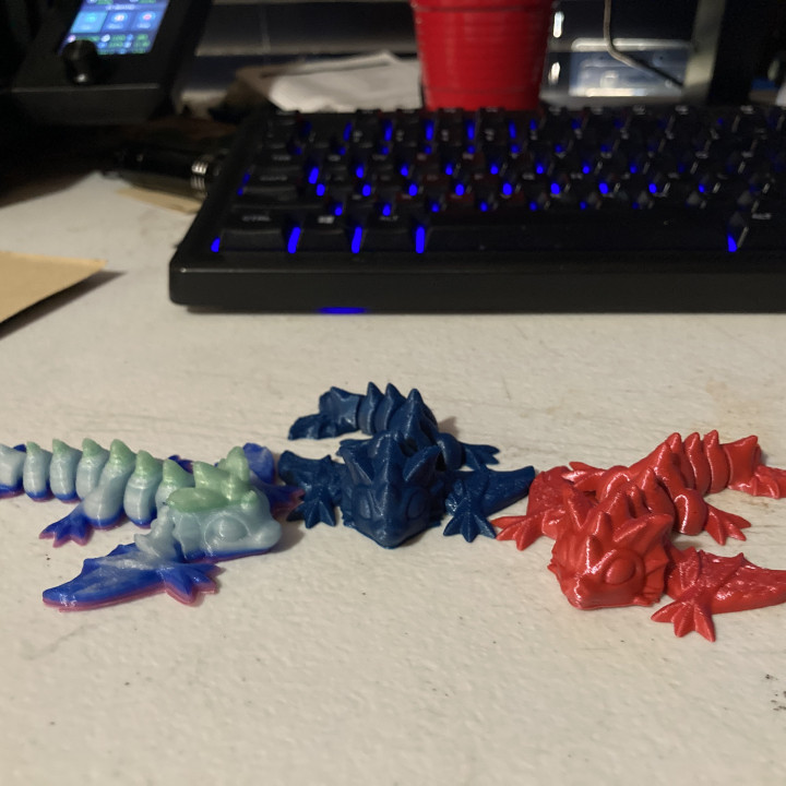 3D Print of Tiny Wyvern by YseraTheDreamer