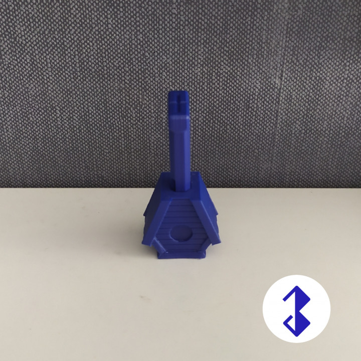 3D Printable Tippi Tree Bird House Ornament by Jonathan Bode