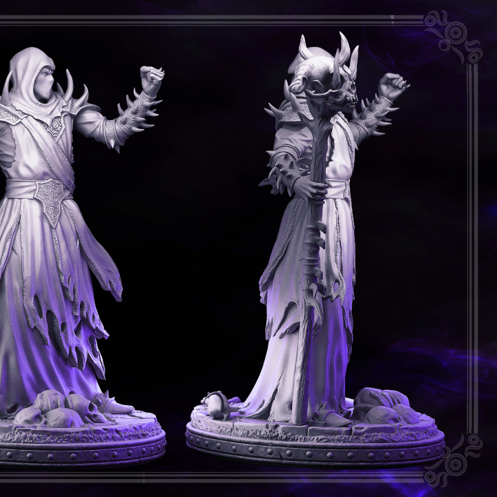 3D Printable Boss - Wizard - Noxus - DARK WIZARDS - MASTERS OF DUNGEONS ...