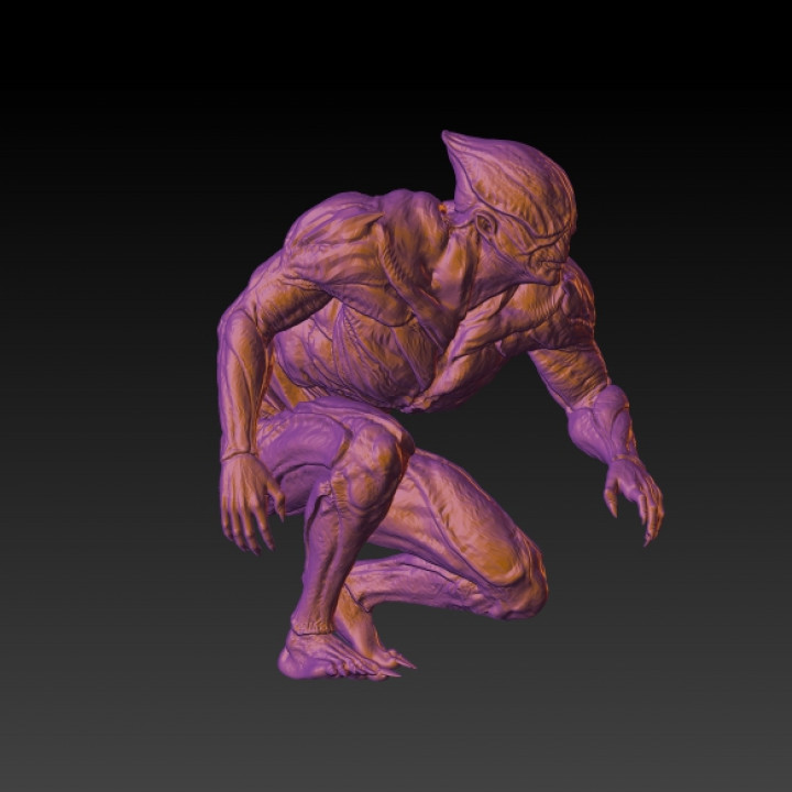 3D Printable abyss creature - Rpg by Master