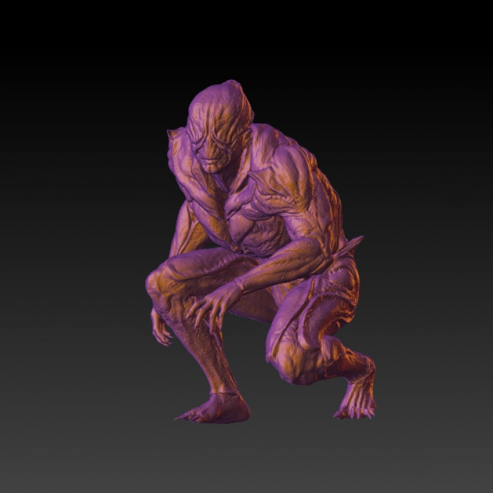 3D Printable abyss creature - Rpg by Master
