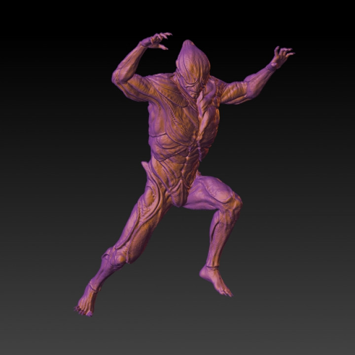 3D Printable abyss creature - Rpg by Master