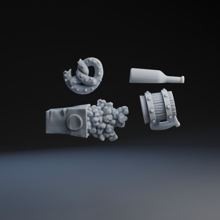 3D Printable Fantasy Football Base decorations - PRESUPPORTED by ...