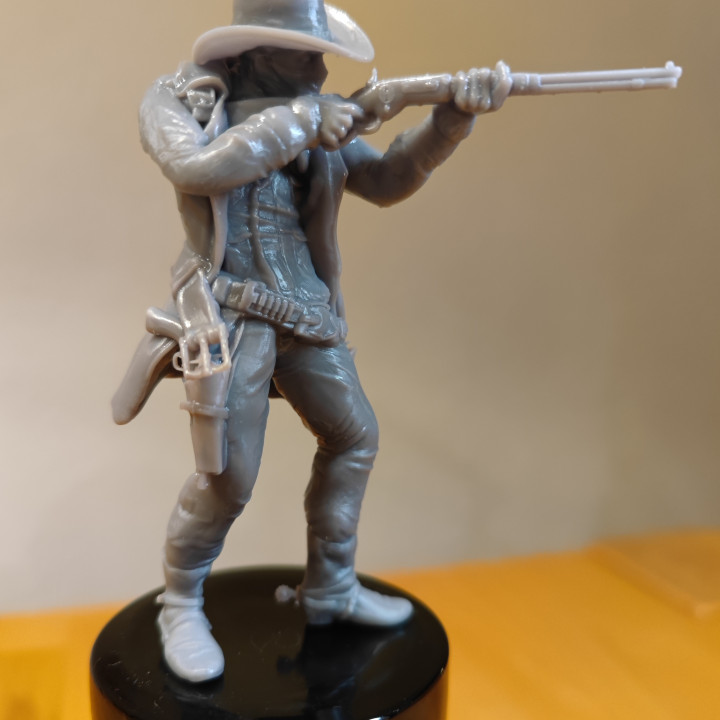 3D Printable Old West Bandit Sniper by Rudolf Arendt