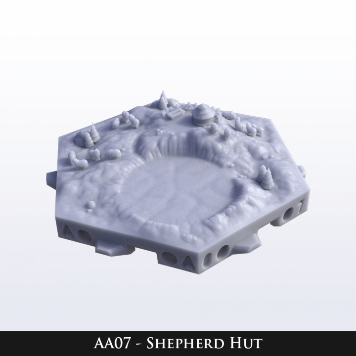 3D Printable Hexton Hills Game Set 01 by Hexton Hills