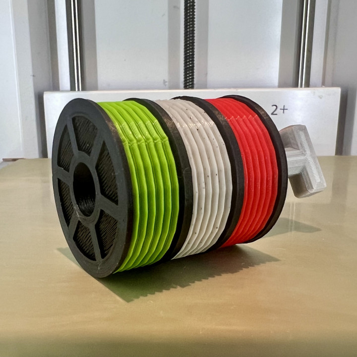 3D Printable Tippi Spool Stack by Logan Browne
