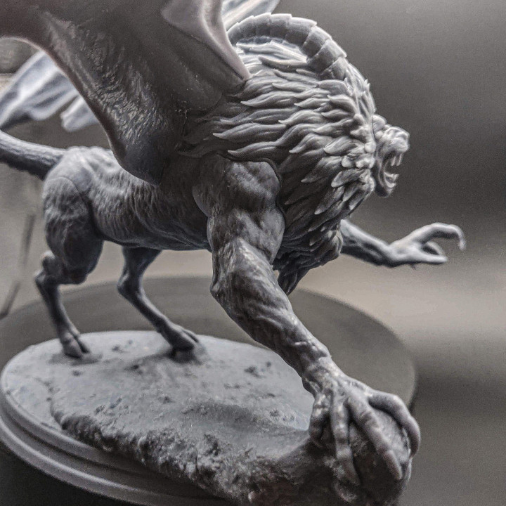 3D Printable Chimera (2 sizes included) by Stormborn Collectibles