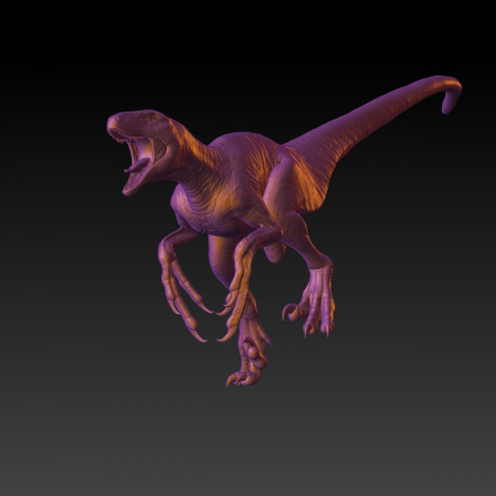 3D Printable Raptor - Rpg by Master