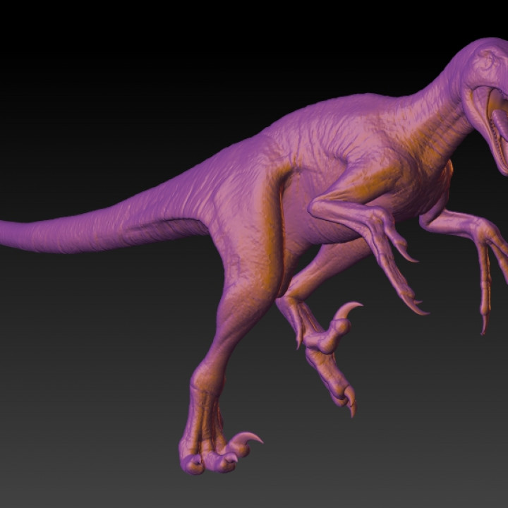 3D Printable Raptor - Rpg by Master