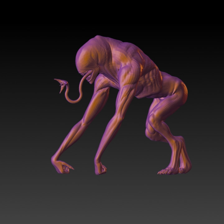 3D Printable abyss creature - Rpg monster by Master