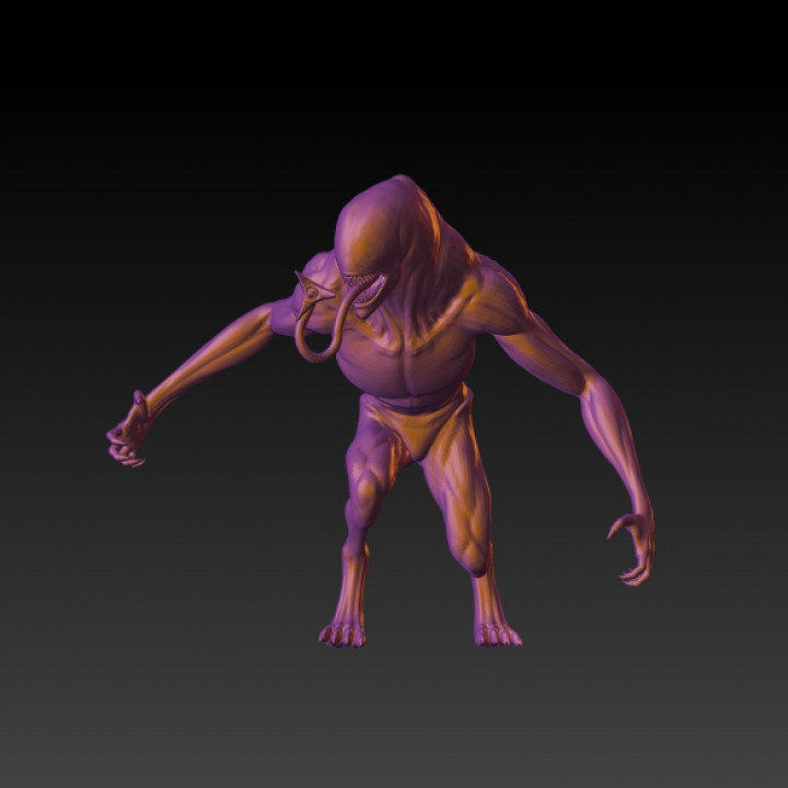 3D Printable abyss creature - Rpg monster by Master