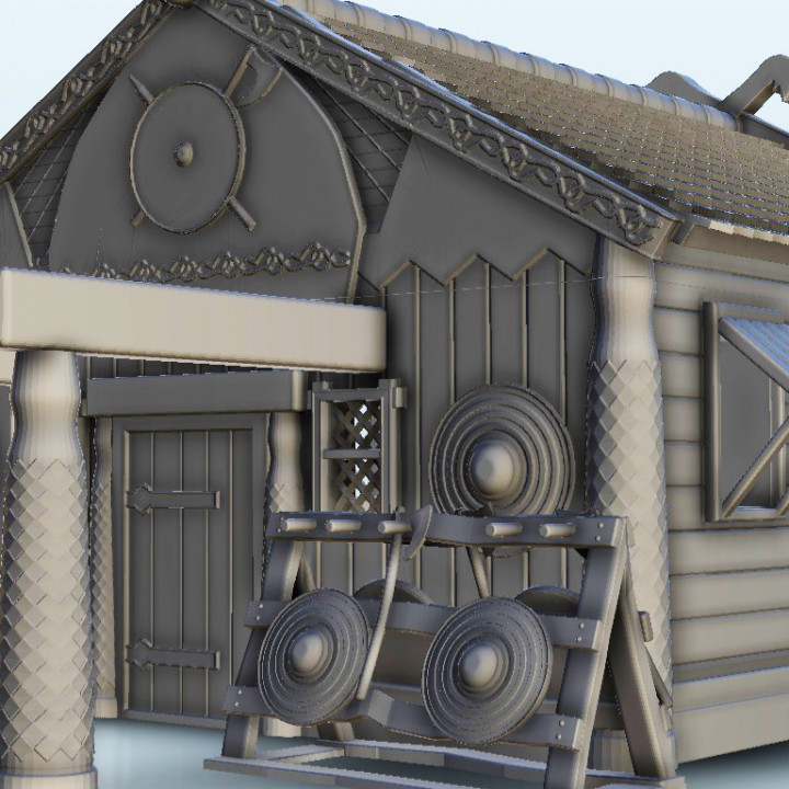 3D Printable Viking armory - Alkemy Lord of Rings War of the Rose ...