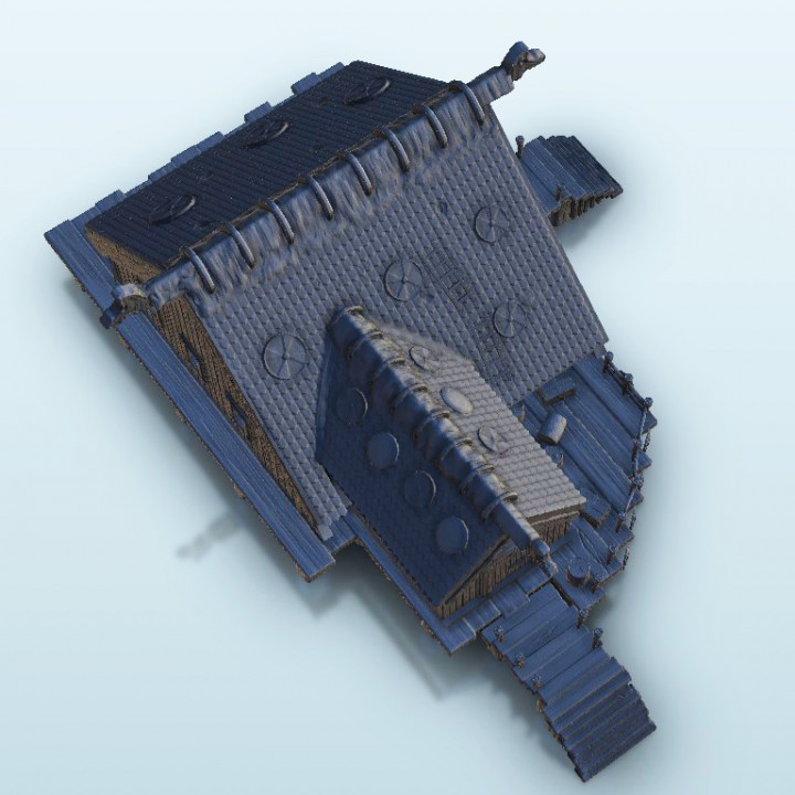 3D Printable Viking harbour office - Alkemy Lord of Rings War of the ...