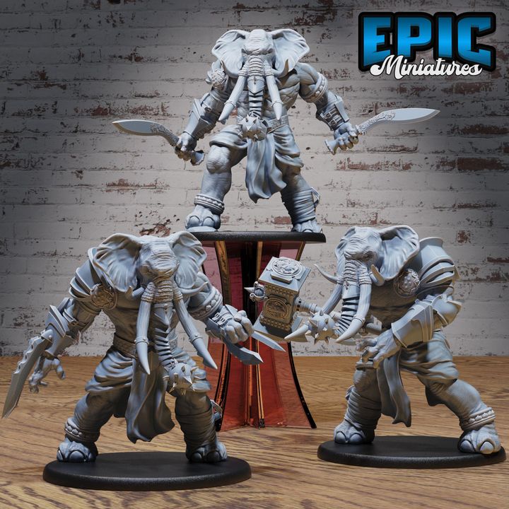 3D Printable Forgotten Utopia Set / African Tribes Encounters / Fantasy ...