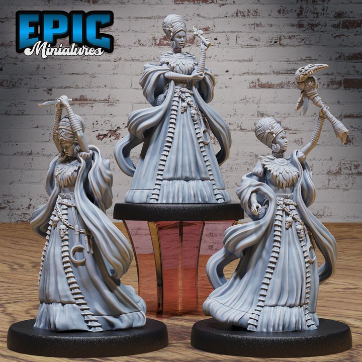 3D Printable Forgotten Utopia Set / African Tribes Encounters / Fantasy ...