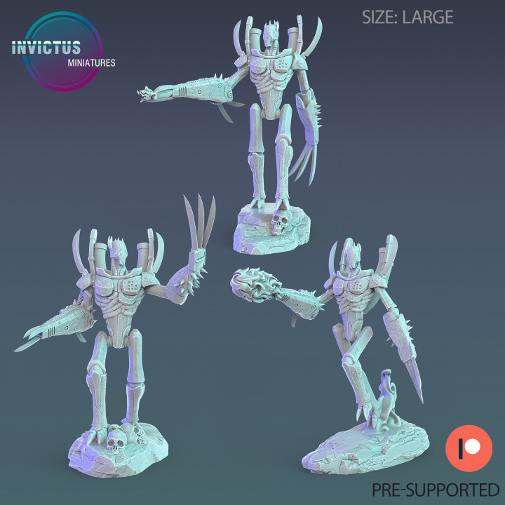 3D Printable Alien Invasion Set / Sci-Fi Attack Encounters / Soldier ...