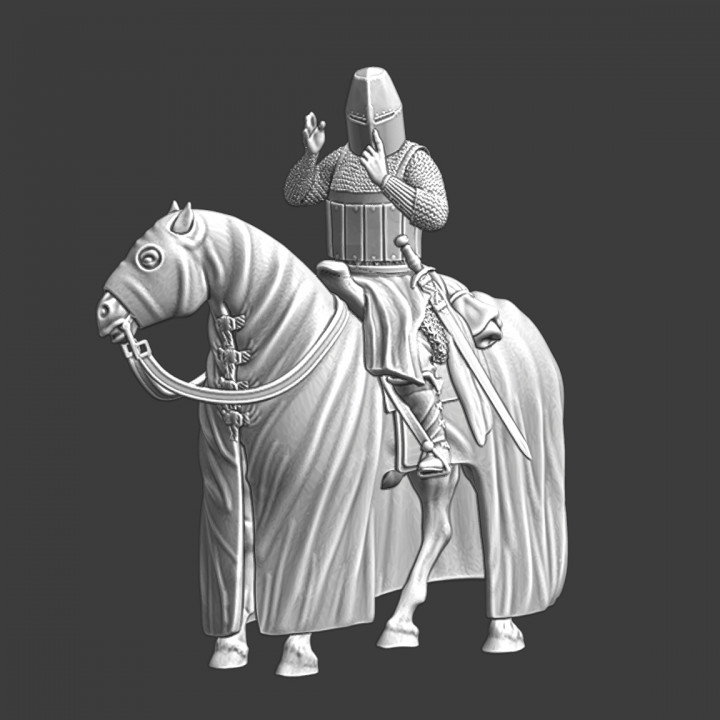 3D Printable Mounted Knight adjusting helmet by Northern Crusades ...