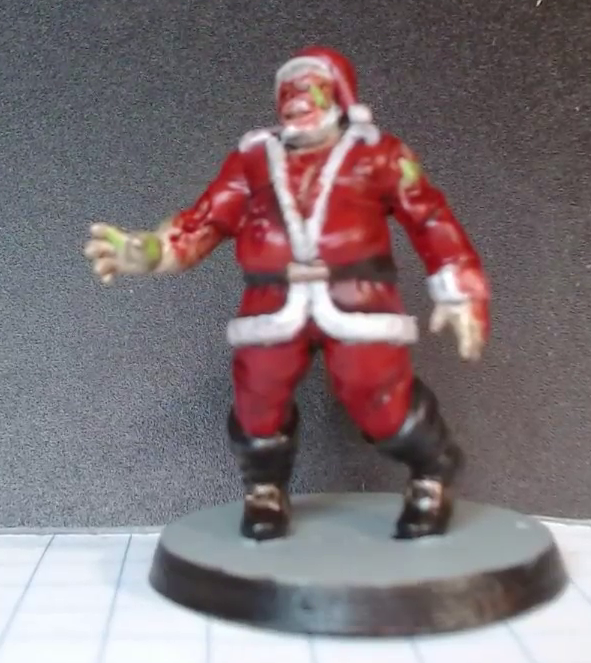 3D Printable ZOMBIE SANTA by PAPSIKELS MINIATURES