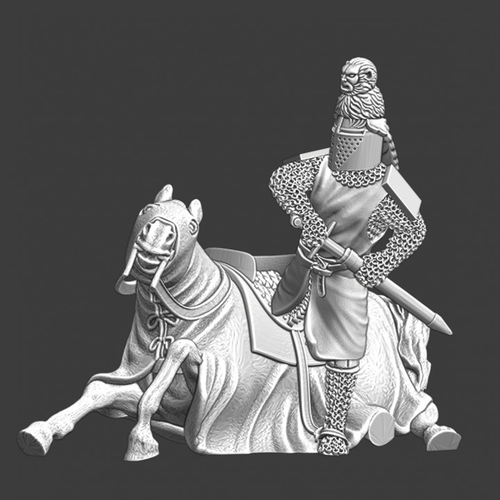 3D Printable Medieval Knight - Count of Flanders by Northern Crusades ...