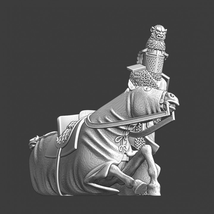 3D Printable Medieval Knight - Count of Flanders by Northern Crusades ...